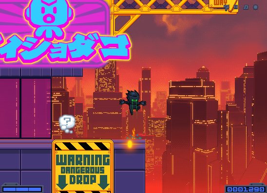 Final Ninja : jeu de plateforme en flash