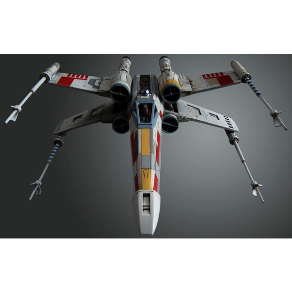 Test maquette Gunpla X-Wing de Bandai