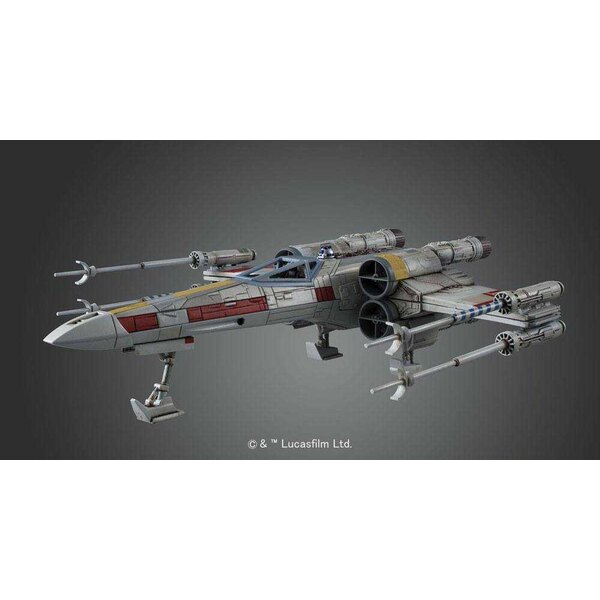 Test maquette Gunpla X-Wing de Bandai